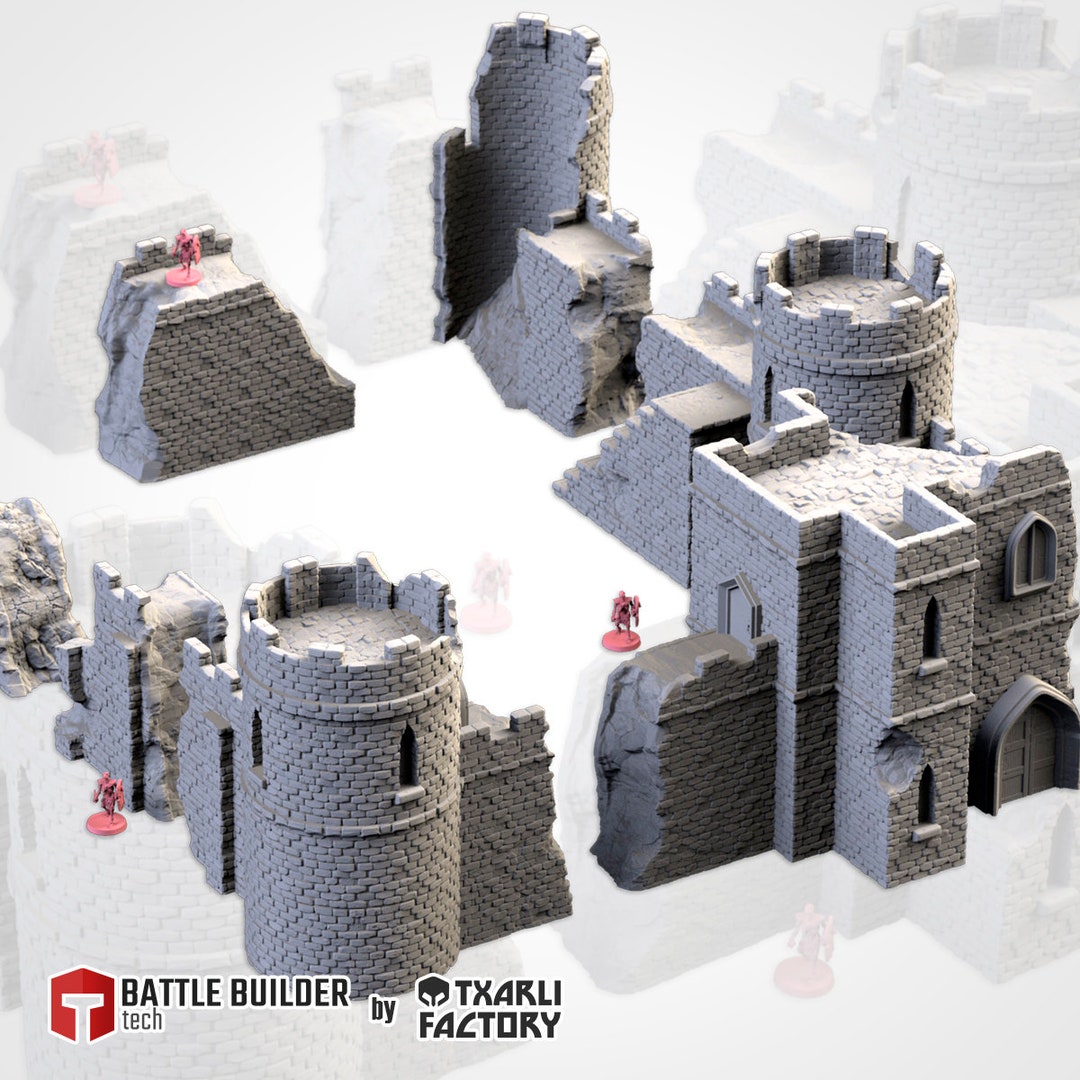 Ruined Castle / Txarli Factory - Etsy