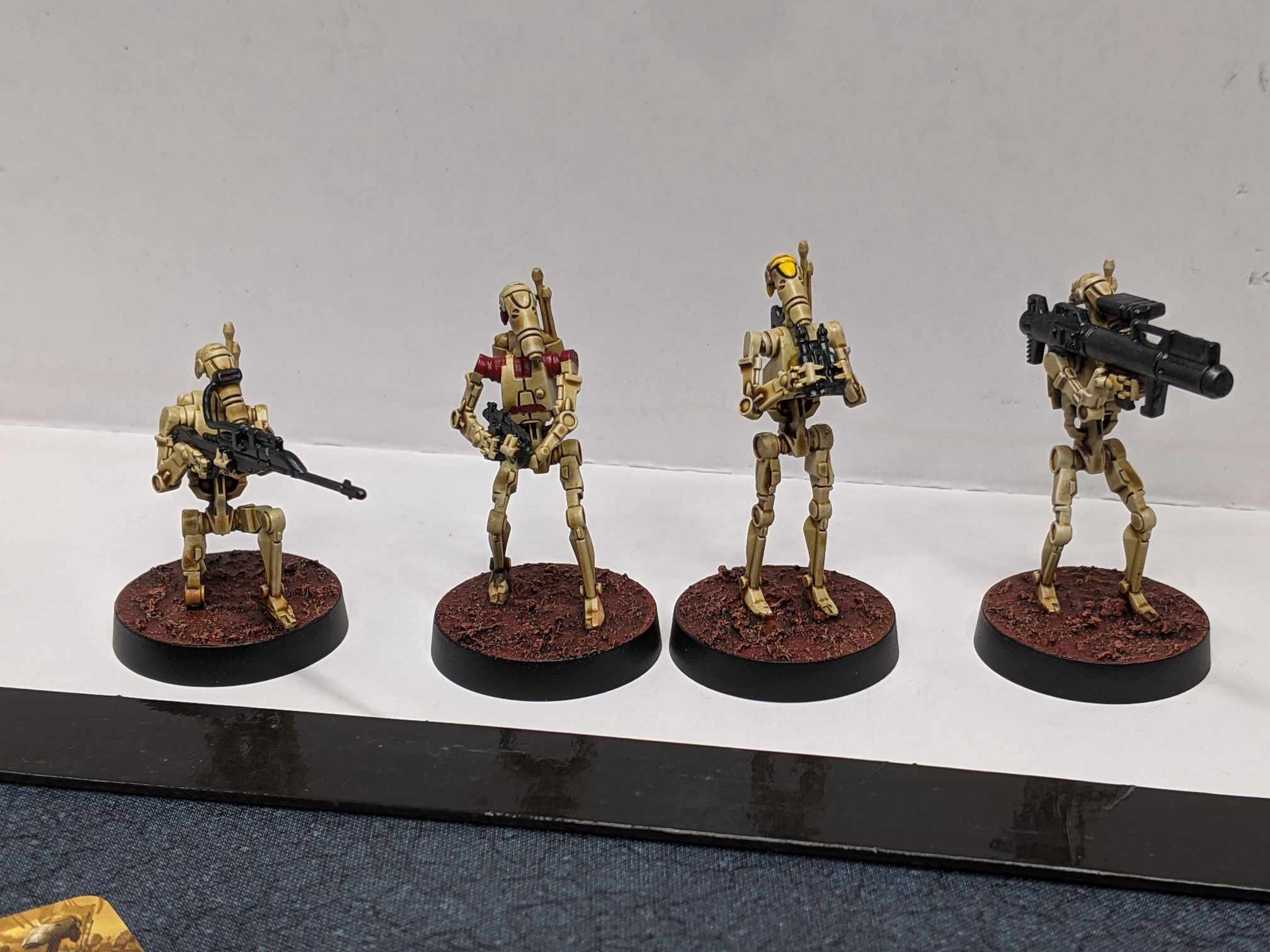 Star Wars Legion / B1 Battle Droid Squad 2 / Fully Painted / - Etsy