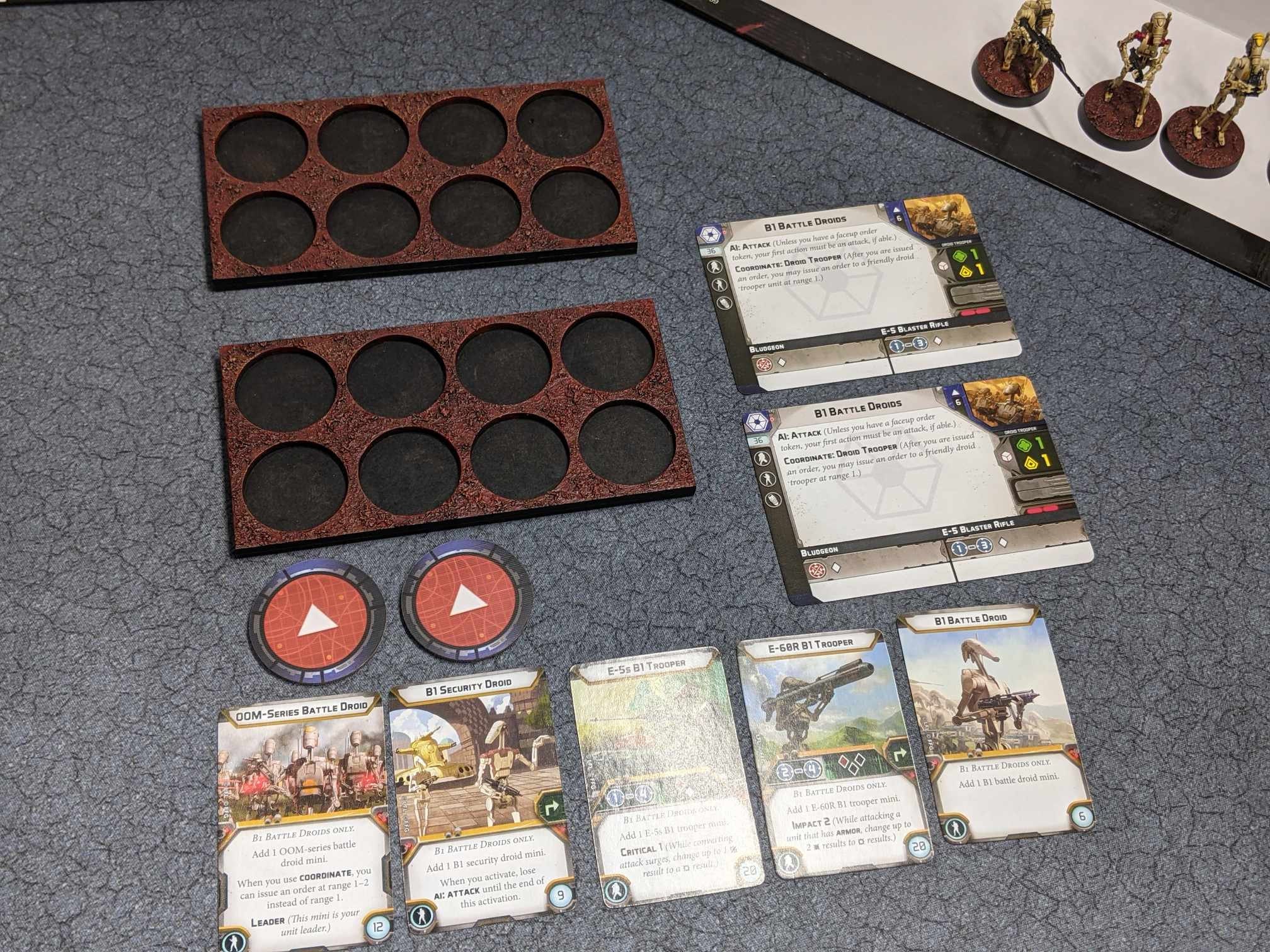 Star Wars Legion / B1 Battle Droid Squad 2 / Fully Painted / - Etsy