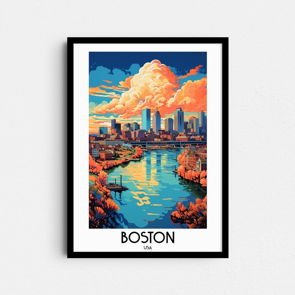 Boston Art - Etsy