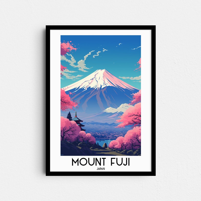 Mount Fuji Japan - Etsy