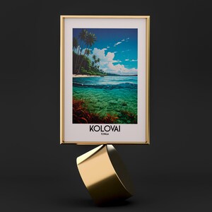Kolovai Travel Wall Art, Tonga Painting Gifts, Oceania Home Decor ...