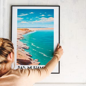 Ras Muhammad Travel Wall Art, Egypt Painting Gifts, Middle East Home ...