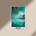 Belize Travel Wall Art, Caribbean Painting Gifts, Home Decor, Digital ...