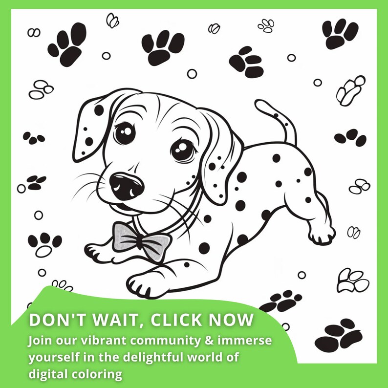 Dogs Coloring Pages Digital Download Printable Kids Activities - Etsy