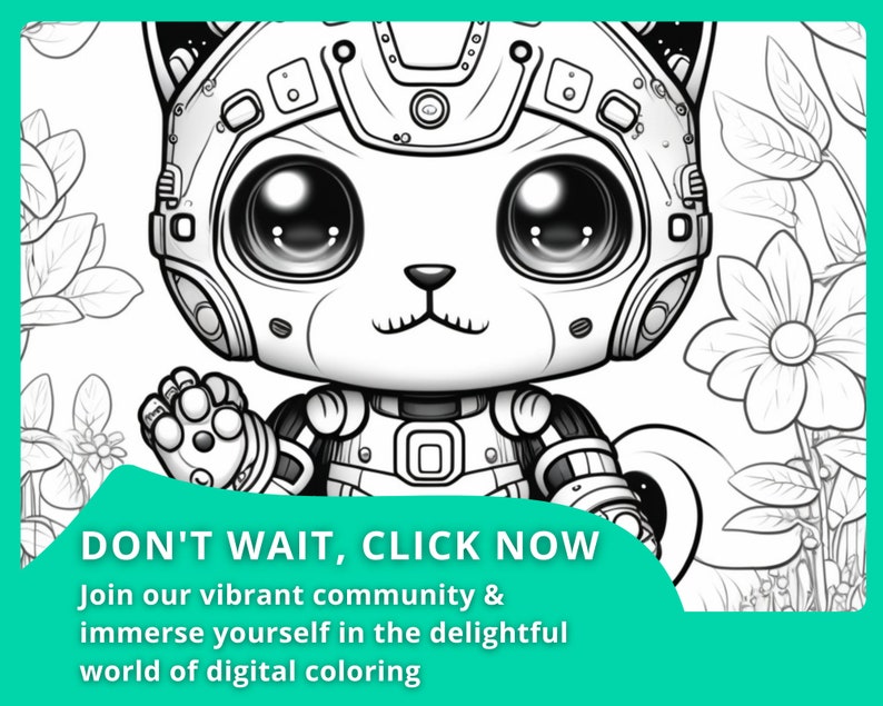 39 Robot Animal Coloring Pages | Digital Download | Printable | Kids ...