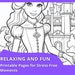46 Princess Coloring Pages | Digital Download | Printable | Kids ...