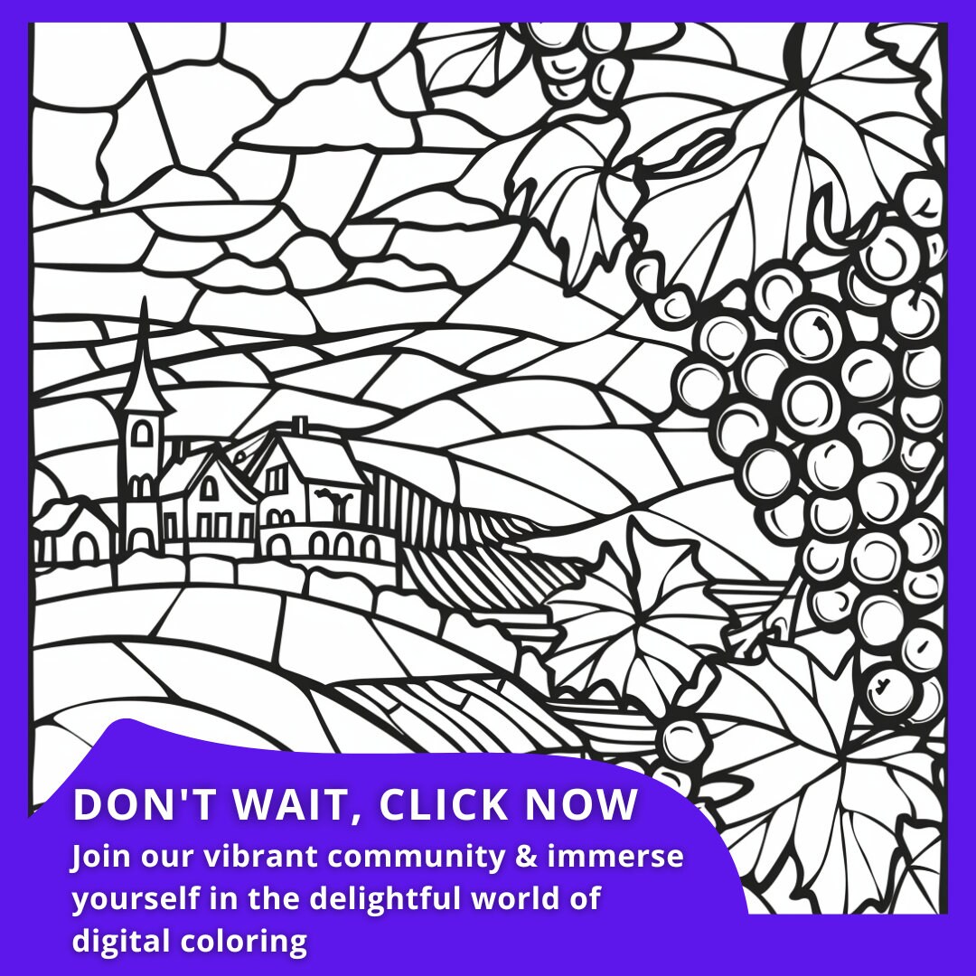 Stained Glass Coloring Pages | Digital Download | Printable | Kids ...