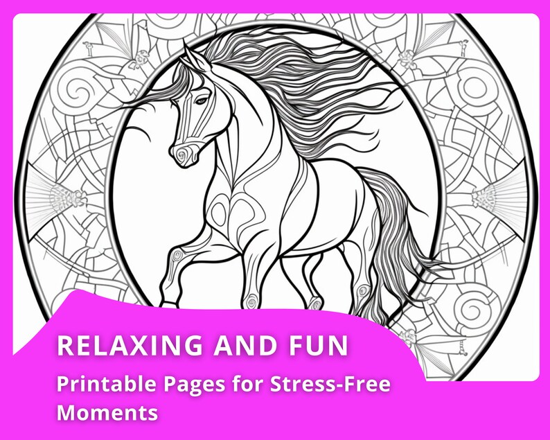 22 Mandala Animal Coloring Pages | Digital Download | Printable | Kids ...