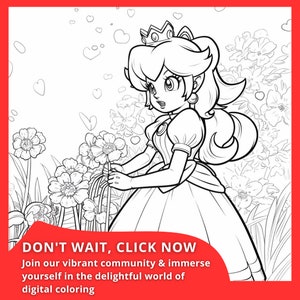 70 Mario Coloring Pages | Digital Download | Printable | Kids ...