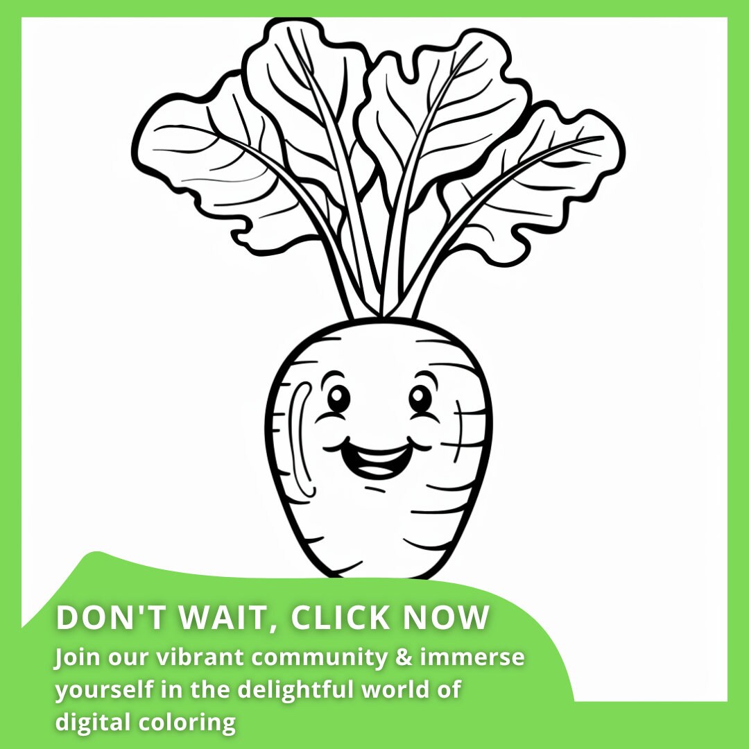 70 Vegetable Coloring Pages Digital Download Printable Kids Activities ...