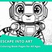 39 Robot Animal Coloring Pages Digital Download Printable - Etsy