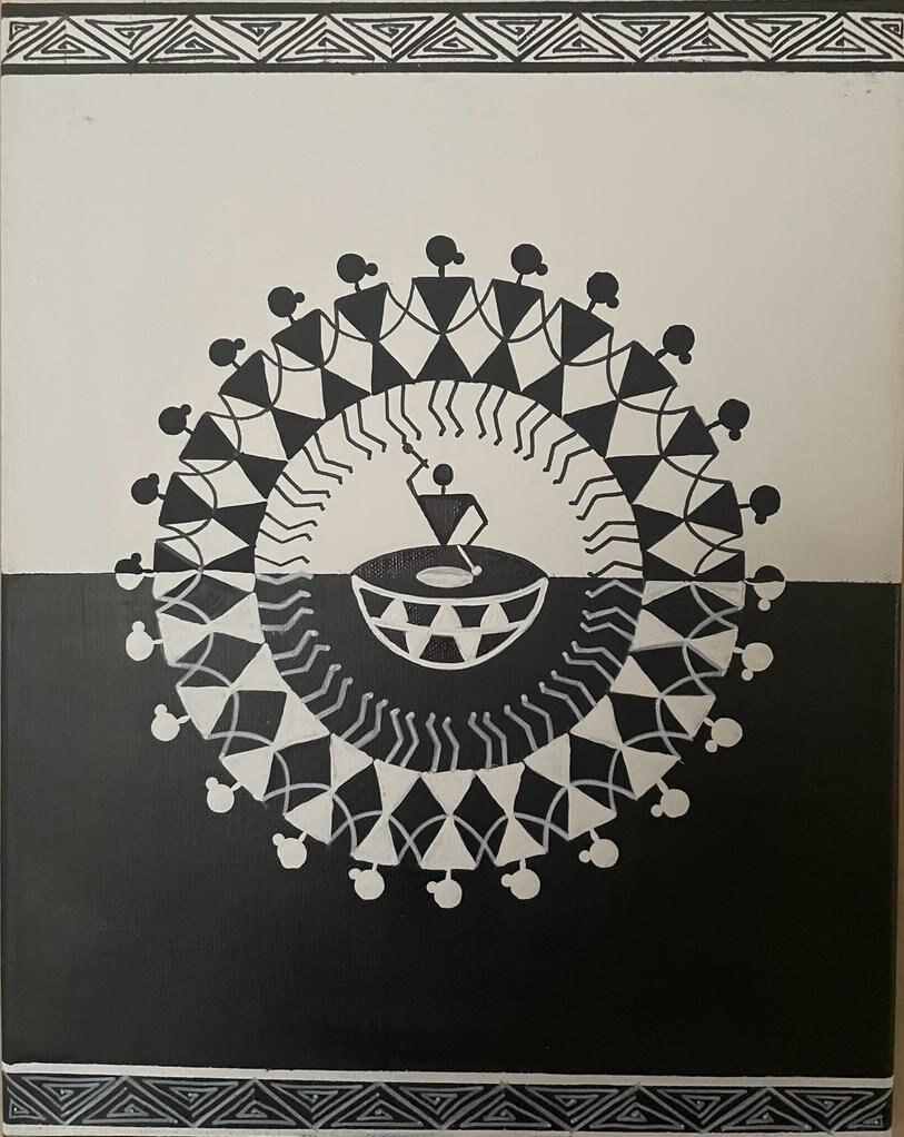 Basic Warli Art Designs