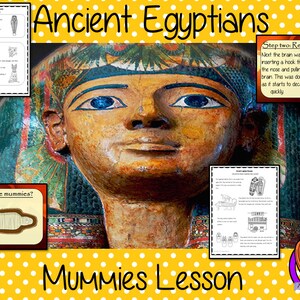 Ancient Egyptian Mummies Lesson Classroom Teaching Resources - Etsy