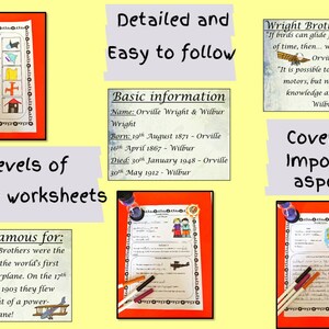 The Wright Brothers Lesson Scientists and Inventors: the Wright ...