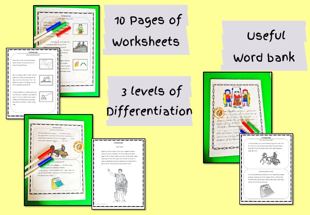 Roman Empire Lesson Classroom Teaching Resources Ancient History ...