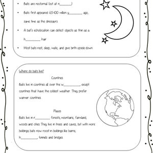 BATS LESSON Powerpoint and Worksheets Classroom Teaching Resources ...