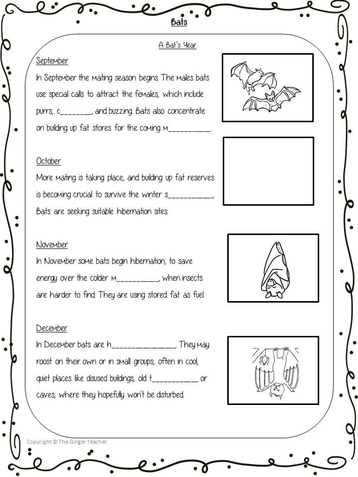 BATS LESSON Powerpoint and Worksheets Classroom Teaching Resources ...