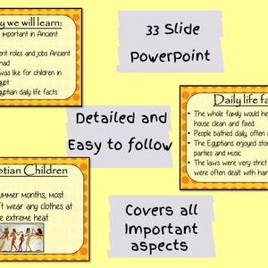 ANCIENT EGYPTIAN LESSON Daily Life Classroom Teaching Resources Home ...