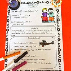 The Wright Brothers Lesson Scientists and Inventors: the Wright ...