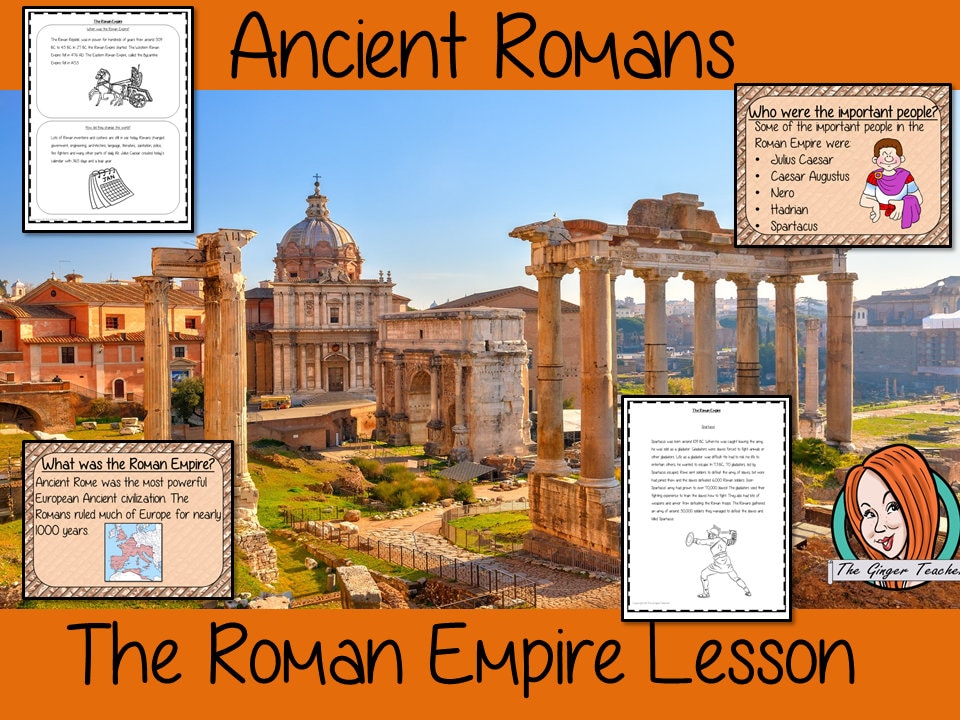 Roman Empire Lesson Classroom Teaching Resources Ancient History ...