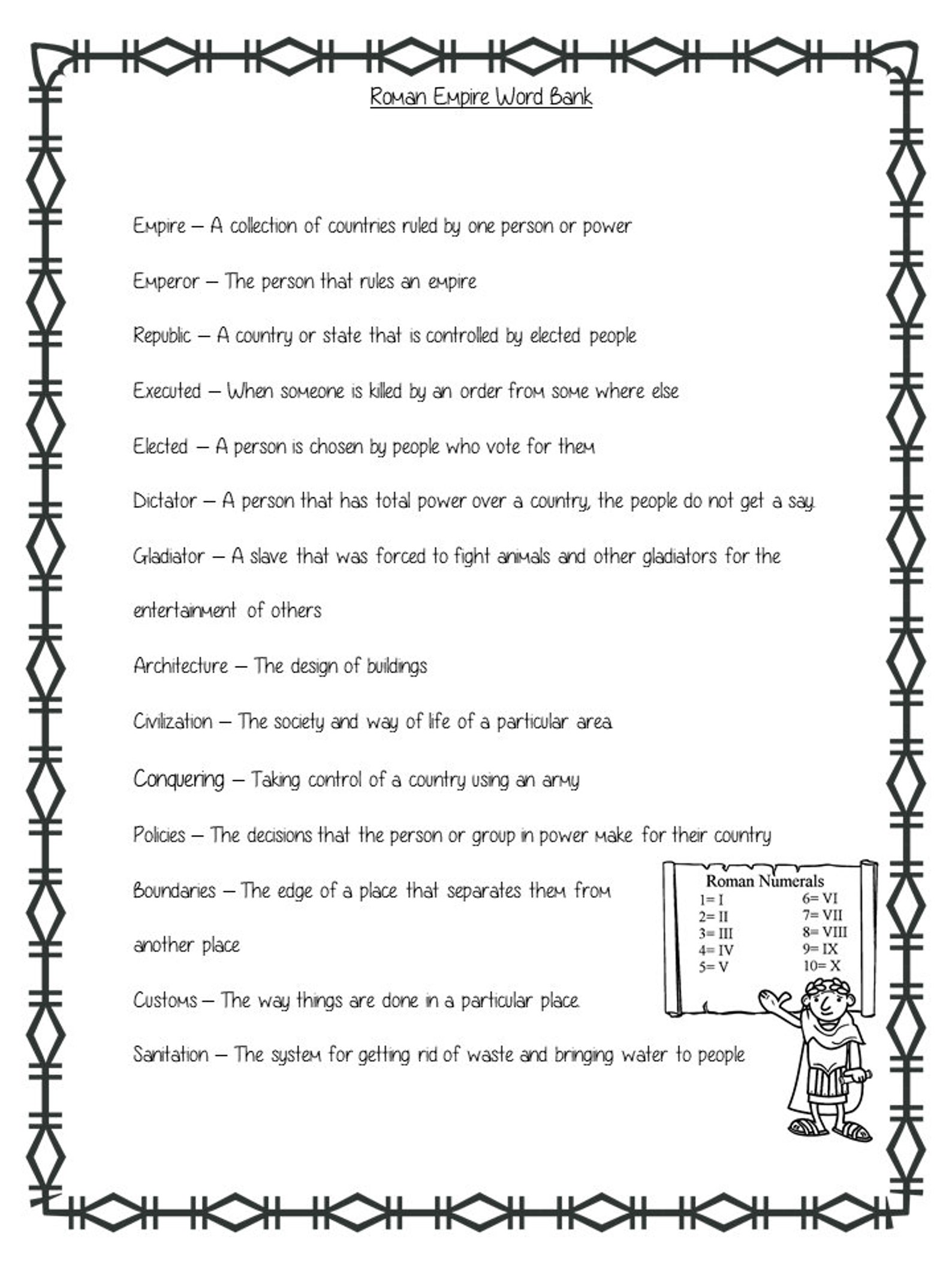 Roman Empire Lesson Classroom Teaching Resources Ancient History ...