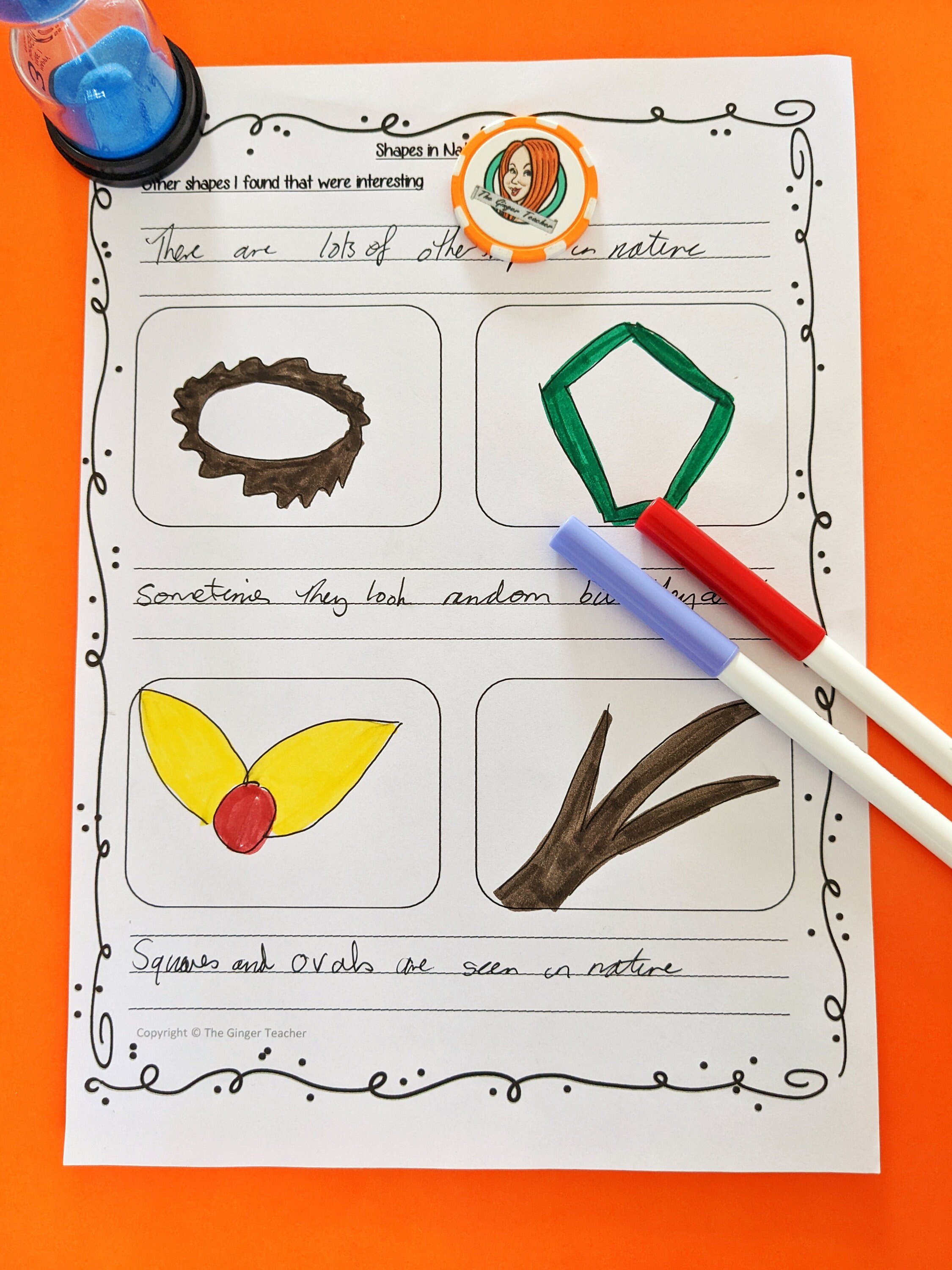 Mathematical Shapes in Nature Classroom Teaching Resources for Math ...