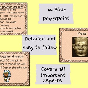 ANCIENT EGYPTIAN PHARAOHS History Lesson Classroom Resources for ...
