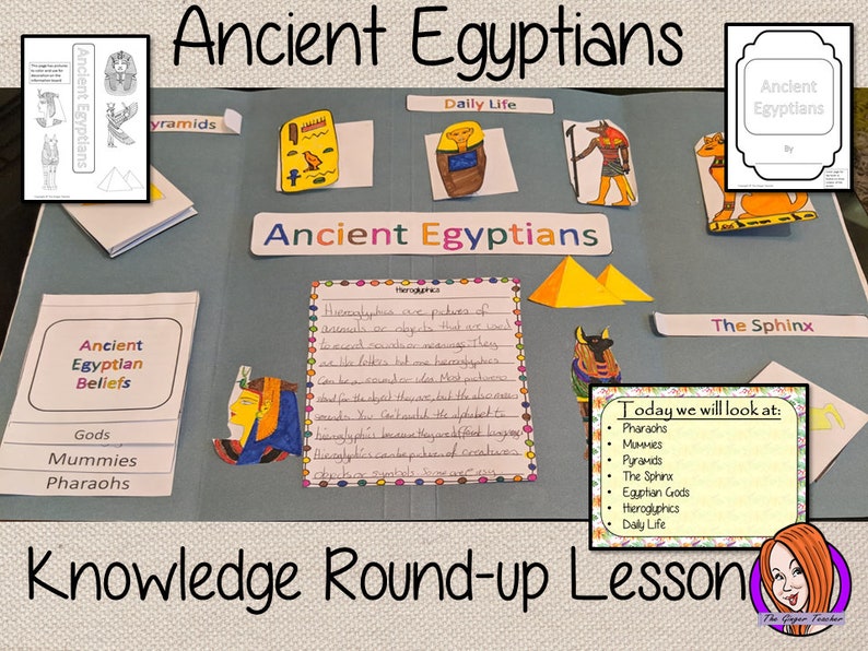 Ancient Egyptian Knowledge Round up Complete History Lesson Classroom ...