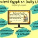ANCIENT EGYPTIAN LESSON Daily Life Classroom Teaching Resources Home ...