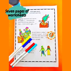 ANCIENT EGYPTIAN LESSON Daily Life Classroom Teaching Resources Home ...