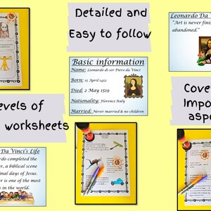 Leonardo Da Vinci Lesson Classroom Teaching Resources Home School ...