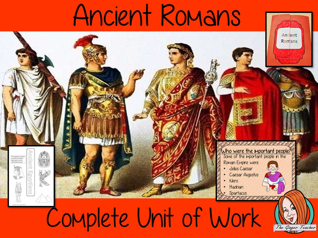 ROMAN EMPIRE LESSON Plan Bundle 8 Complete History Lessons Including ...