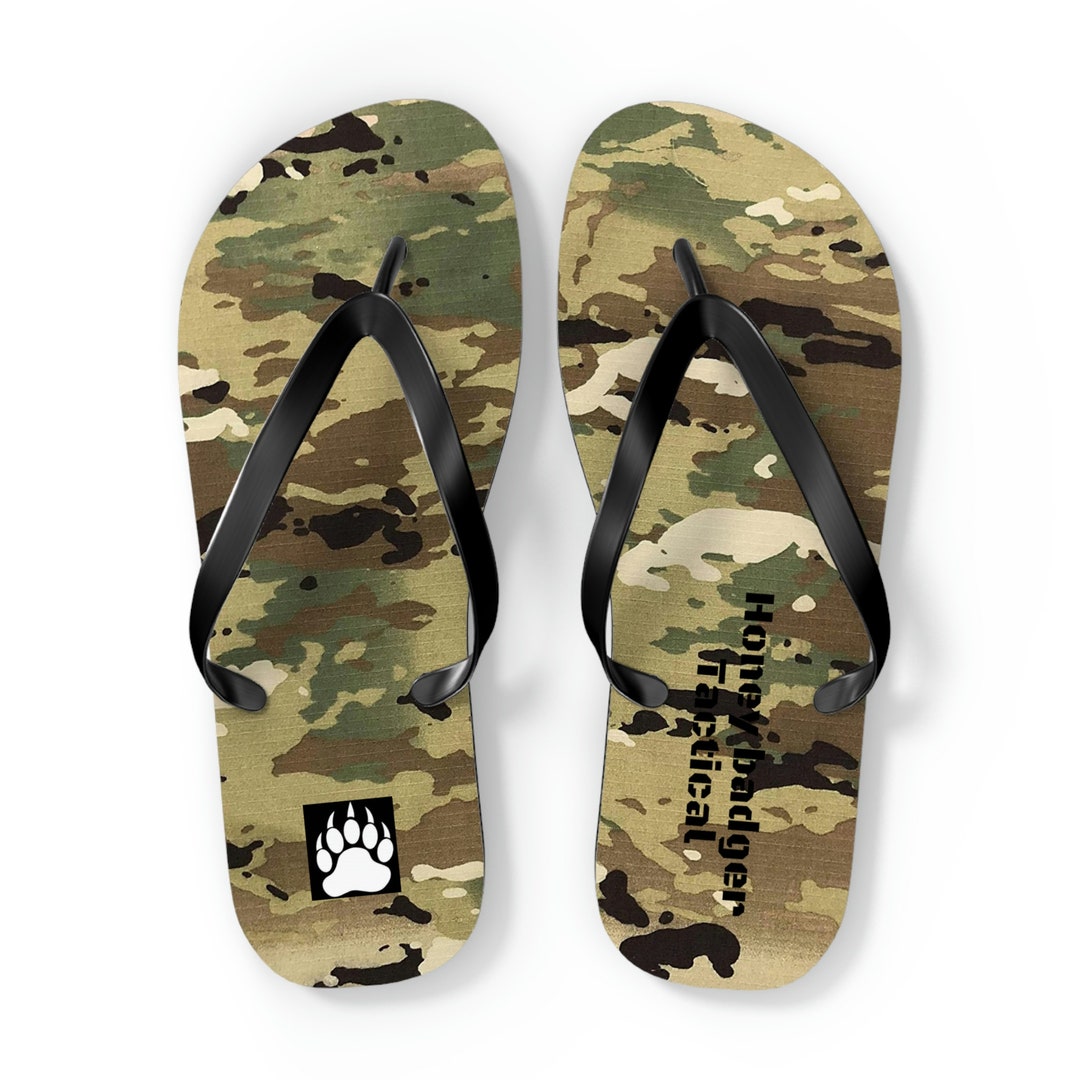 Honey Badger Tactical Flip Flops - Etsy