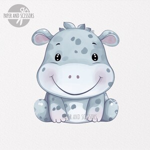 Baby Safari Animals Clipart, Baby Safari Animals PNG, Animals ...