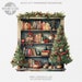 10 Christmas Bookcases Clipart, Christmas Bookcases PNG, Christmas ...