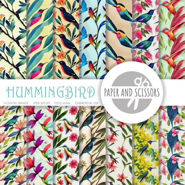 Hummingbird Print - Etsy