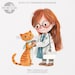 25 Girl Jobs Clipart, Occupations PNG, Teacher Essentials, Job Bundle ...