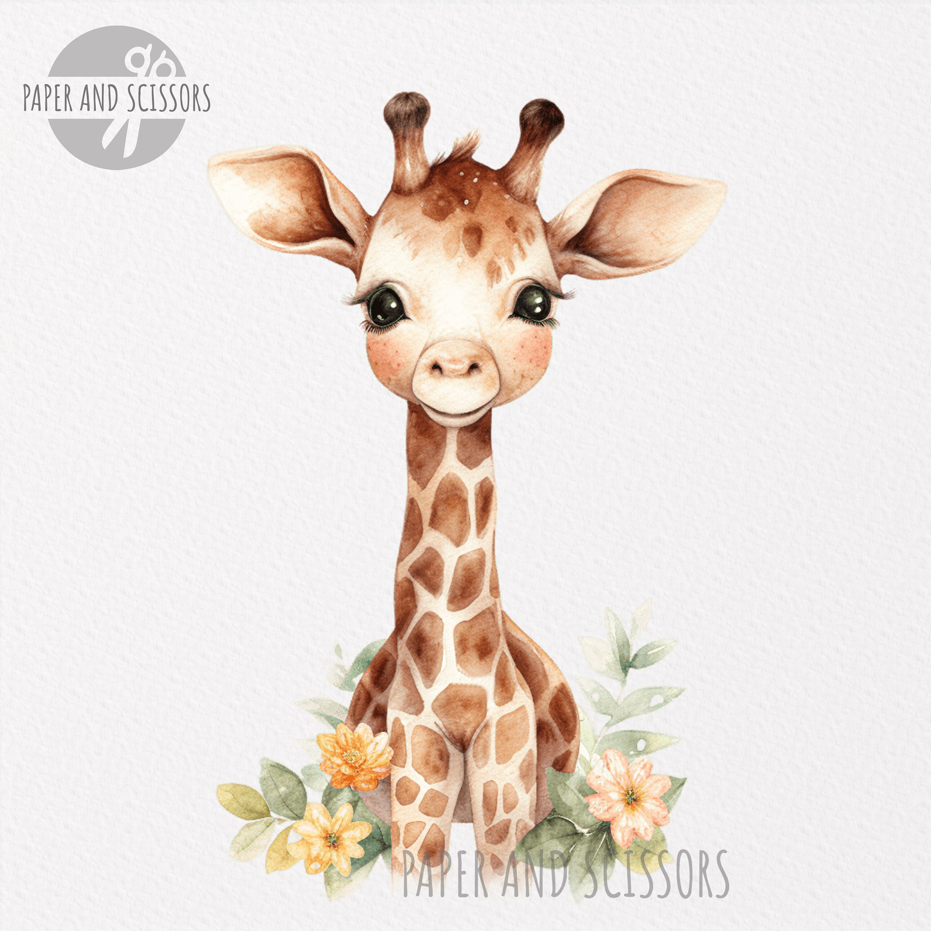Baby Safari Animals Clipart Baby Safari Animals PNG Animals - Etsy ...