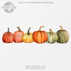 10 Pumpkin Border Cliparts, Hello Fall PNG, Autumn Pumpkin Decor ...