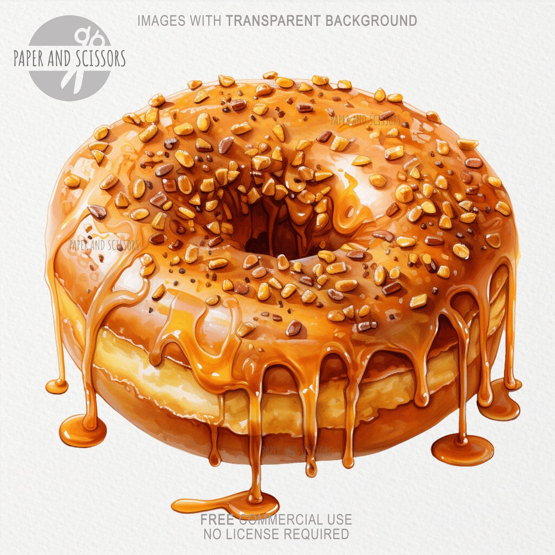 20 Watercolor Pumpkin Spice Food Clipart, Halloween, Thanksgiving PNG ...