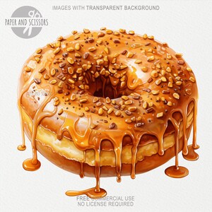 20 Watercolor Pumpkin Spice Food Clipart, Halloween, Thanksgiving PNG ...