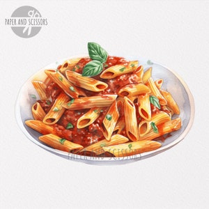 25 Italian Dishes Clipart, Italian Food PNG, Italian Food Illustration ...