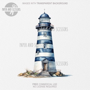 20 Nautical Cliparts, Coastal Clipart, Sea PNG, Travel Clipart, Ocean ...