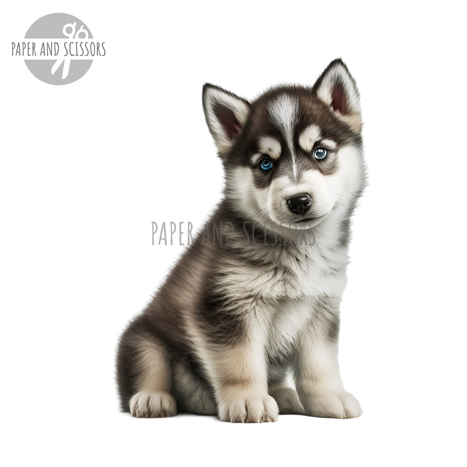 Husky Dog Clipart Husky PNG Husky Illustration Husky - Etsy