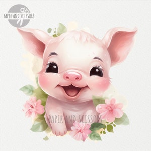 Baby Farm Animals Clipart, Baby Farm Animals PNG, Animals Illustration ...