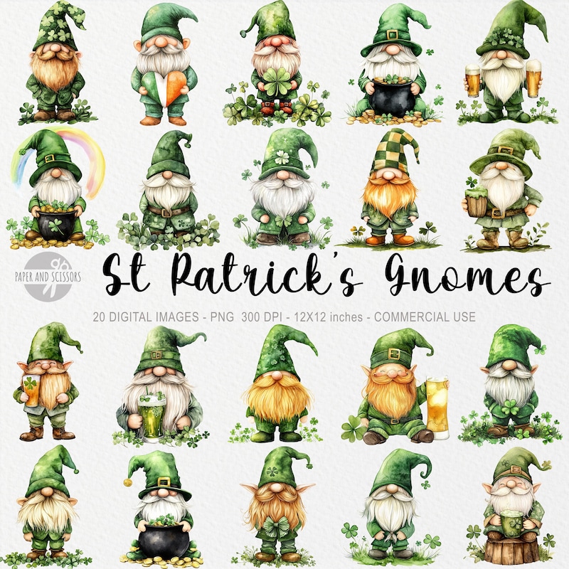 Irish Gnome Charms - Etsy