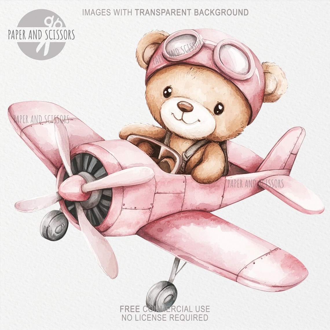 10 Girl Teddy Bear Cliparts, Cute Baby Shower PNG, Pink Nursery Decor ...
