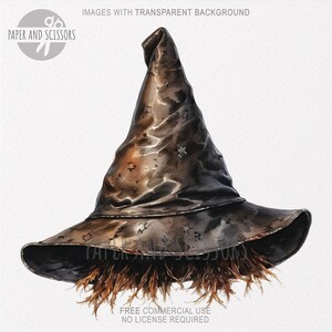 15 Witch Hats & Brooms Clipart, Witch PNG, Witch Clipart, Witch Broom ...