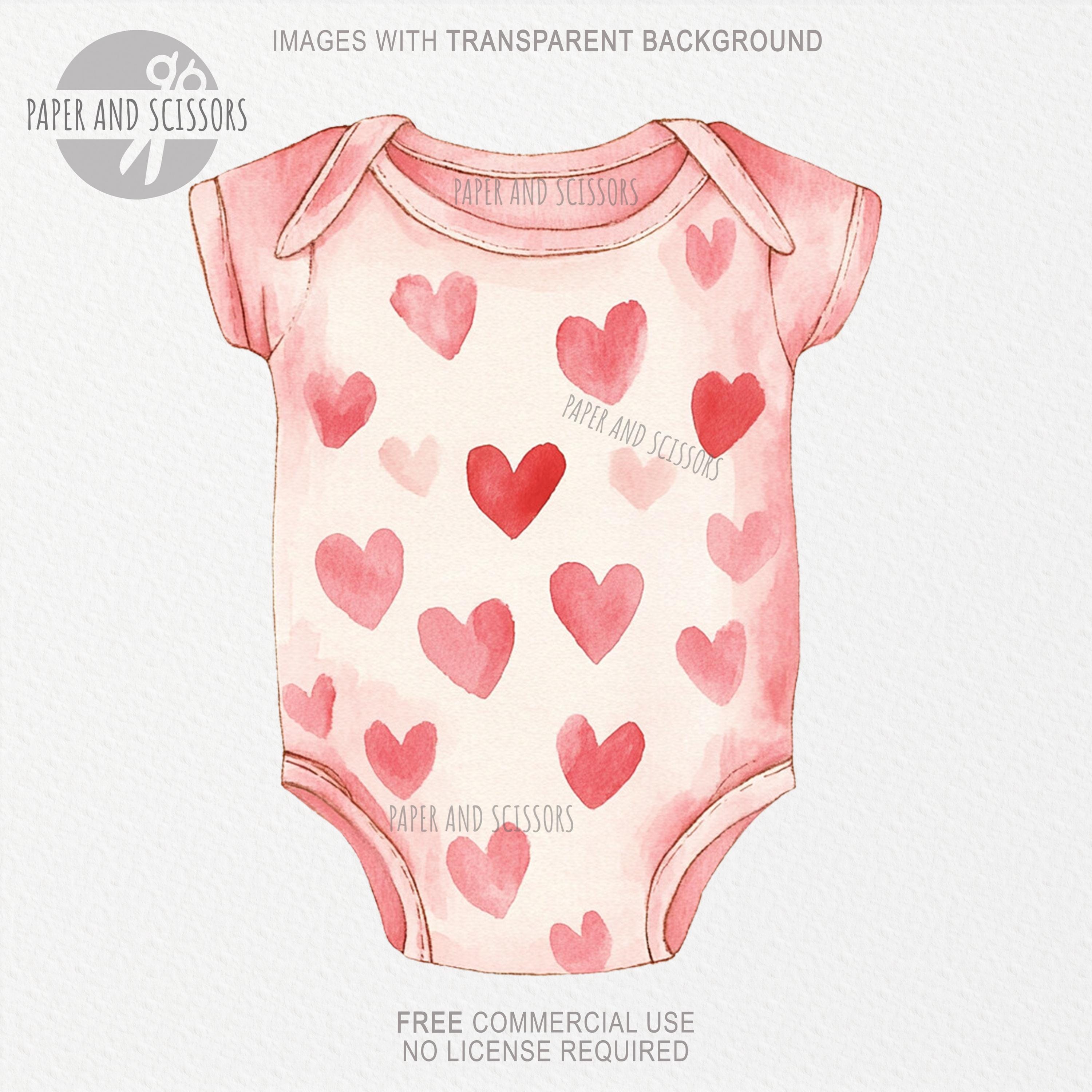 35 Newborn Baby Girl Pink Watercolor Clipart, Nursery PNG, Baby Shower ...